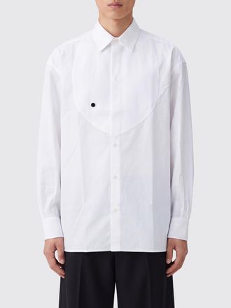 Jacquemus Chemise classique en popeline de coton avec plastron