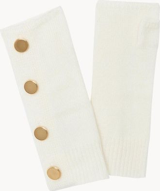 Kujten Mitaines cachemire avec boutons, 4 fils - Mitaines Salen