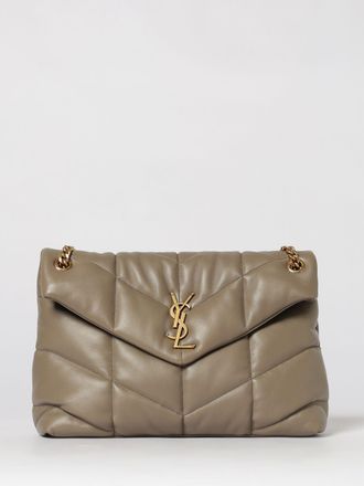 Saint Laurent Sac Port&eacute; &eacute;paule SAINT LAURENT Femme couleur Beige