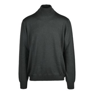Gran Sasso Ciclista Rollkragenpullover - - Knitwear - Herren - Gr&uuml;n - 2XL