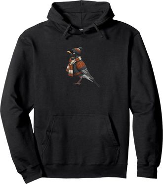 jz.birds Wanderdrossel Gartenvogel Singvogel Biologe Vogel Pullover Hoodie