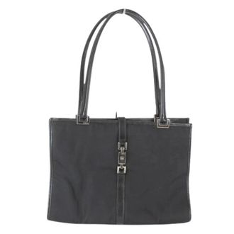 Gucci Pre-owned Nylon Schultertasche - - Pre-owned - Damen - Schwarzk - ONE SIZE