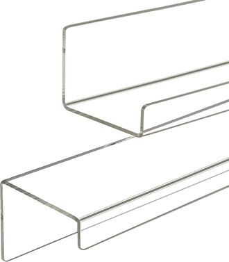 Generic Wandmontierte e - 2 St&uuml;ck Schwebegestell,Dekoratives F&uuml;r Sammlerst&uuml;cke - F&uuml;r Badezimmer Wohnzimmer K&uuml;che B&uuml;ro Dekoartikel
