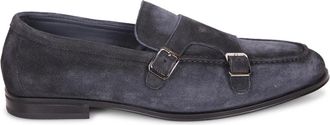 Doucal's Homme, Chaussures, Bleu, Taille: 45 EU Chaussures Monkstrap