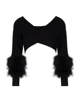 8 by YOOX KNIT BODYCON CROP TOP