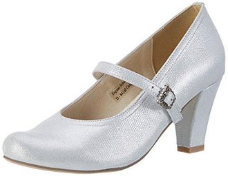 Andrea Conti Femme 1003460 Escarpins, Argenté Silber 096, 40 EU