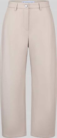 Raffaello Rossi Regular Fit Leder- / Kunstlederhose mit Label-Detail Modell PHIBI