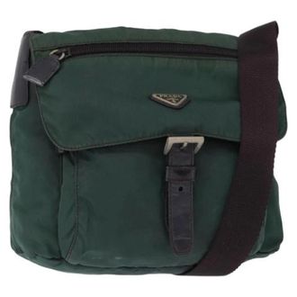 Prada Pre-owned Vintage Cross Body Bag - - Pre-owned - Damen - Gr&uuml;n - ONE SIZE