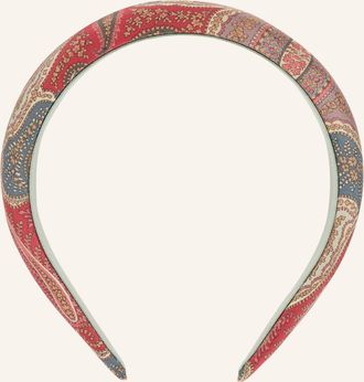 Etro Etro Haarreif Aus Seide rot