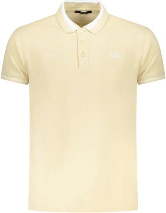 Cavalli Homme, Tops, Beige, Taille: 2XL Polo &agrave; Manches Courtes