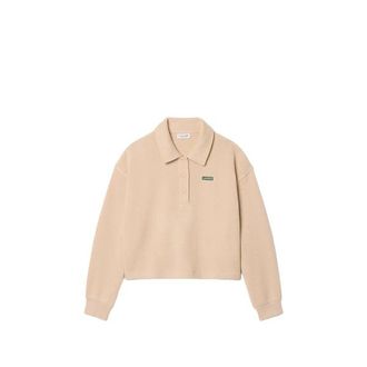 Lacoste Pull ample en coton m&eacute;lang&eacute;