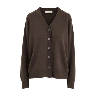 Jucca Cardigan - Femme - Pulls - Brun - Taille: 42 FR