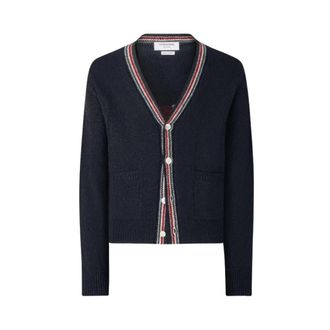 Thom Browne Herren, Strickwaren, Blau, LGr&ouml;&szlig;e