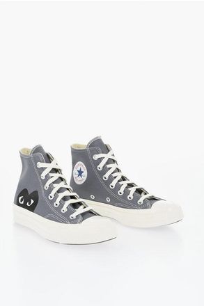 Converse CDG X CONVERSE High-Top Canvas Sneakers PLAY size 37,5