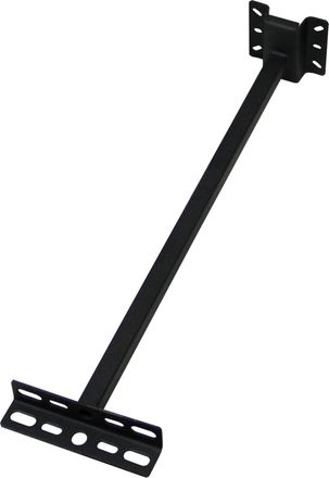 Dotlux Ausleger Wandhalterung f&uuml;r Baustrahler 50cm lang schwarz