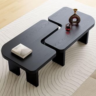 Generic Rechteckiger Couchtisch, Platzsparender Couchtisch Im Landhausstil, for Wohnzimmer, Homeoffice, Lounge, Empfangsraum, Einzelwohnung