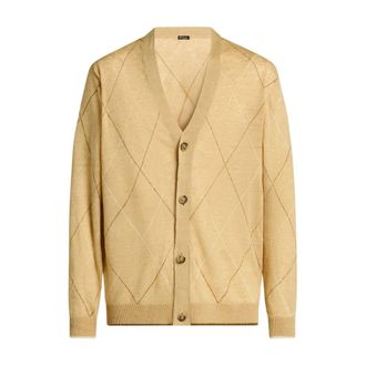 Kiton Herren, Strickwaren, Gelb, LGr&ouml;&szlig;e