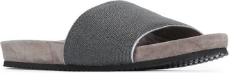 Brunello Cucinelli Cg546 Slippers Flat Shoes