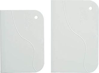 Decora 9271080 2er Set Pfannenwender aus Kunststoff 12 x 8,3 cm und 13,5 x 9,2 cm