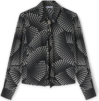 Motivi Femme, Blouses et Chemises, Noir, Taille: 40 FR Chemise avec papillon &agrave; motif coeur