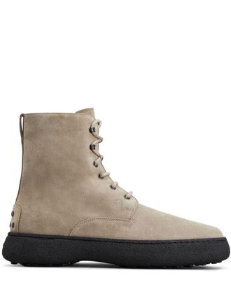 Tod's bottines W. G. Heritage - Tons neutres
