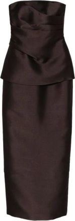 Solace London Femme, Robes, Brun, Taille: 38 FR Lucille Maxi Dress