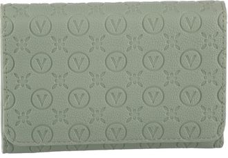 Valentino Handbags Geldb&ouml;rse VALENTINO BAGS SAMBA RE, Damen, laguna, Lederimitat, Kleinlederwaren, Geldbeutel, Portemonnaie mit praktischem Druckknopf