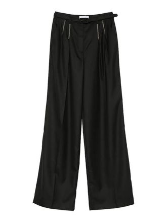 Gabriela Hearst Casual Hose - Schwarz