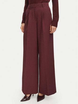 HUGO BOSS Stoffhose 50580299 Dunkelrot Regular Fit