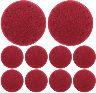 Pretyzoom ABOOFAN 100 St&uuml;ck Nachf&uuml;llpads f&uuml;r &Auml;therische &Ouml;le Runde Baumwollfasern Duftpads Ersatz Diffusor f&uuml;r Auto Medaillon Armband Langanhaltende &Ouml;labsorption