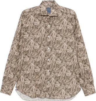 Barba Homme, Chemises, Brun, Taille: 3XL Casual Shirt