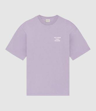 Dr&ocirc;le de Monsieur Tee-shirt Slogan Lavander