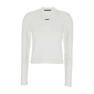 Jacquemus Damen, Oberteile, Wei&szlig;, SGr&ouml;&szlig;e