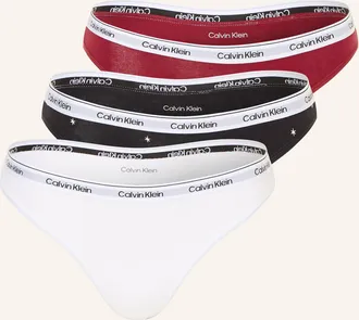 Calvin Klein 3er-Pack Slips rot