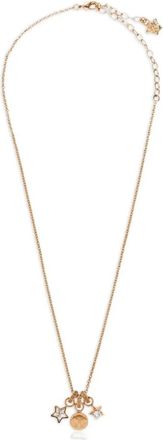 Versace Femme, Accessoires, Jaune, Taille: ONE Size Collier en Métal Strass Bijoux Élégants