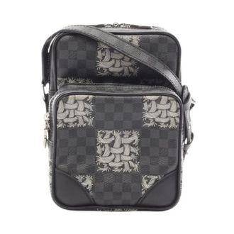 Louis Vuitton Sac bandouli&egrave;re Pre-owned Damier Graphite - Homme - Pre-owned - Noir - Taille: ONE Size