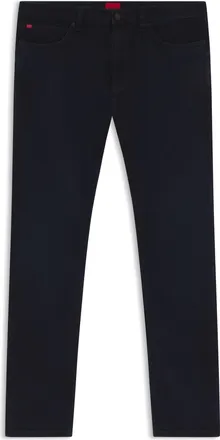 HUGO BOSS Herren 734 Extra Slim-Fit Jeans aus schwarzblauem Stretch-Denim Dunkelblau 29/32
