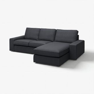IKEA KIVIK 3er-Sofa mit R&eacute;camiere