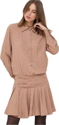 Pinko Pinko, Femme, Robes, Beige, Taille: 36 FR Arzach Dress