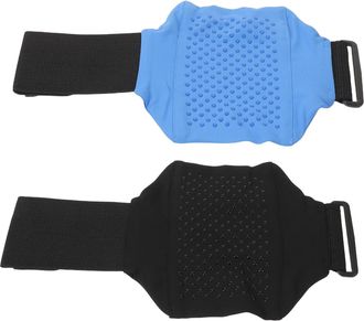 Milisten 2 St&uuml;ck Pack Verstellbare Handy Beintasche mit Elastischem Wadenband Wasserabweisende Sport Handyhalterung f&uuml;r Laufen Radfahren und Fitness
