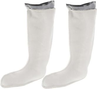 Minkissy Doublures de Homme Hiver Imperméables avec Intérieur Peluche Épais Semelle Antidérapante pour Neige et Pluie Protection Thermique Confortable