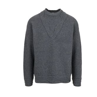 Laneus Herren, Strickwaren, Grau, MGr&ouml;&szlig;e