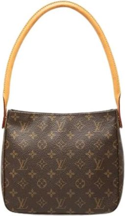 Louis Vuitton Sac bandouli&egrave;re Looping MM Pre-owned - Femme - Pre-owned - Brun - Taille: ONE Size