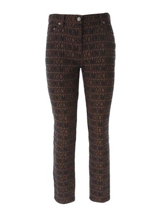 Moschino Blouson En Cuir - Marron