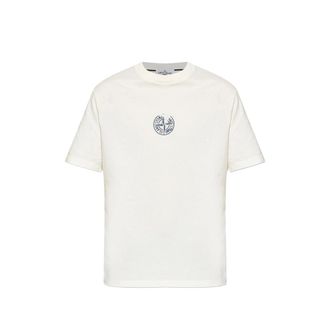 Stone Island Logo-print Cotton T-shirt