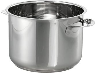 Unold 4864540 Edelstahl-Topf, originelles Ersatzteil, kompatibel mit 48645 Fondue-Elegance