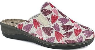 Inblu Ecofriends Chaussons dhiver en Feutre pour Femme Pointure 35/41, Bordeaux, 35 EU