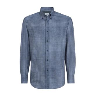 Brunello Cucinelli Herren, Shirts, Blau, LGr&ouml;&szlig;e
