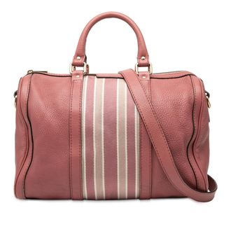 Gucci Medium Calfskin Web Joy Boston Bag