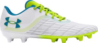 Under Armour Clone Mg Pro 3 Fu&szlig;ball-Stiefel f&uuml;r Damen, Zum Schn&uuml;ren (Wei&szlig;)